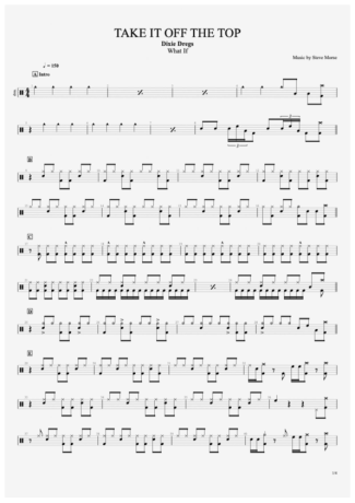 Take It Off the Top - Dixie Dregs - Drum Sheet Music - AriaMus.com – DrumSetSheetMusic