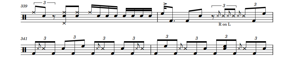 Sid's Ahead - Miles Davis - Drum Sheet Music - Mari_DrumTranscriptions ...