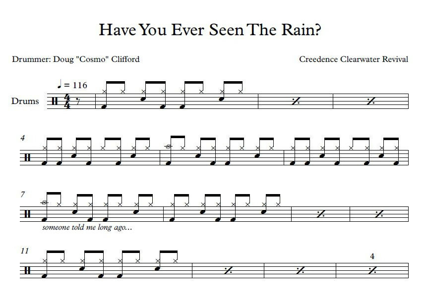 Have You Ever Seen the Rain? - Creedence Clearwater Revival (CCR ...
