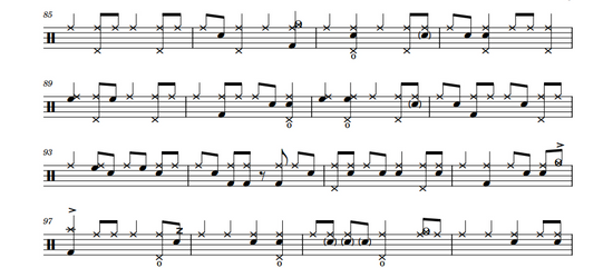 Bye Ya - Thelonious Monk - Drum Sheet Music - Mari_DrumTranscriptions ...