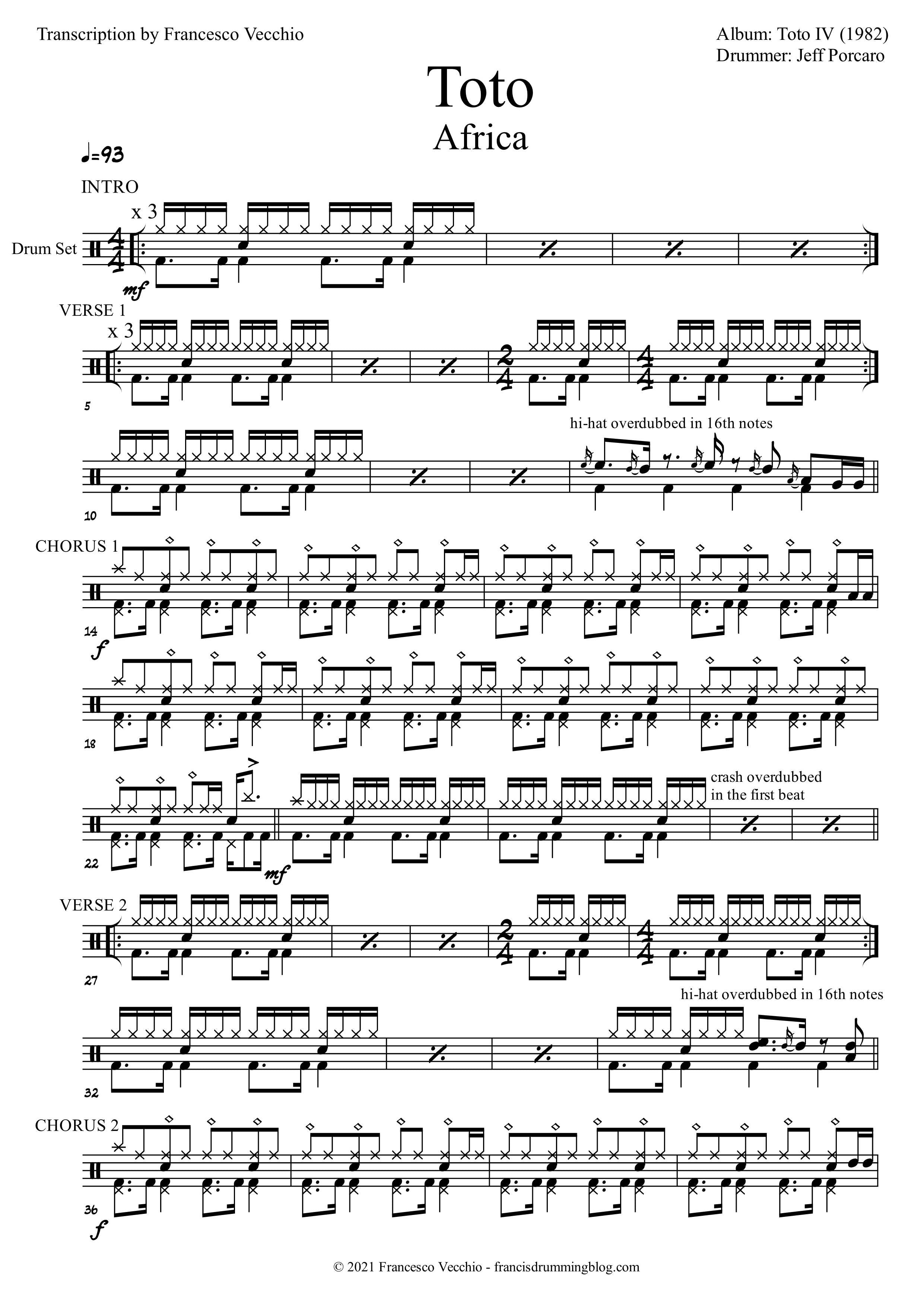 We Will Rock You Queen Drum Sheet Music COPYDRUM DrumSetSheetMusic We Will Rock You Queen Drum Sheet Music COPYDRUM DrumSetSheetMusic